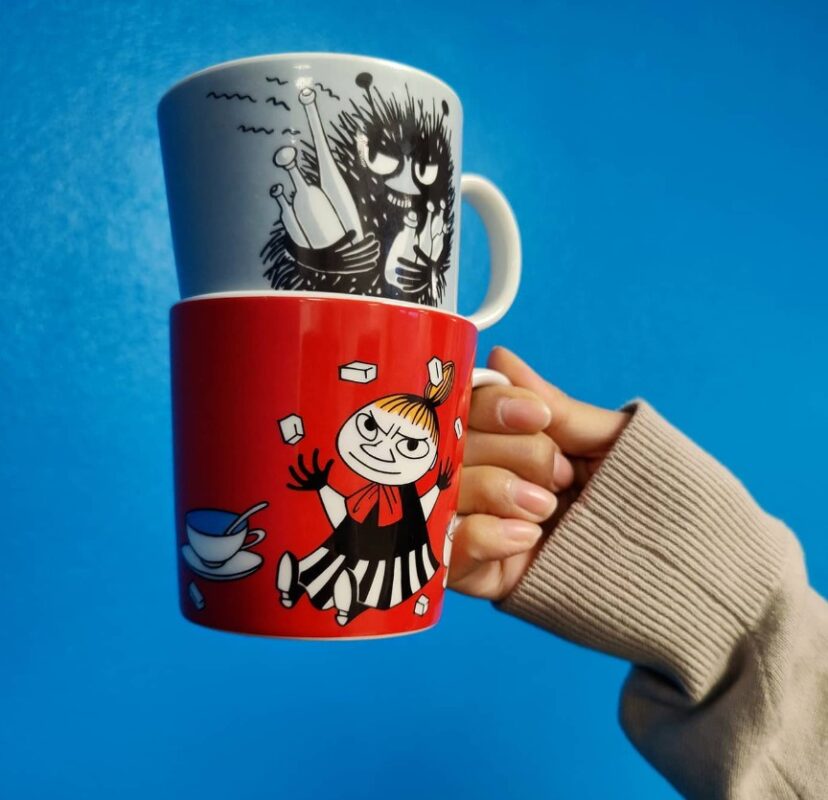 Muminmugg Lilla My Röd - Moominmugs.com