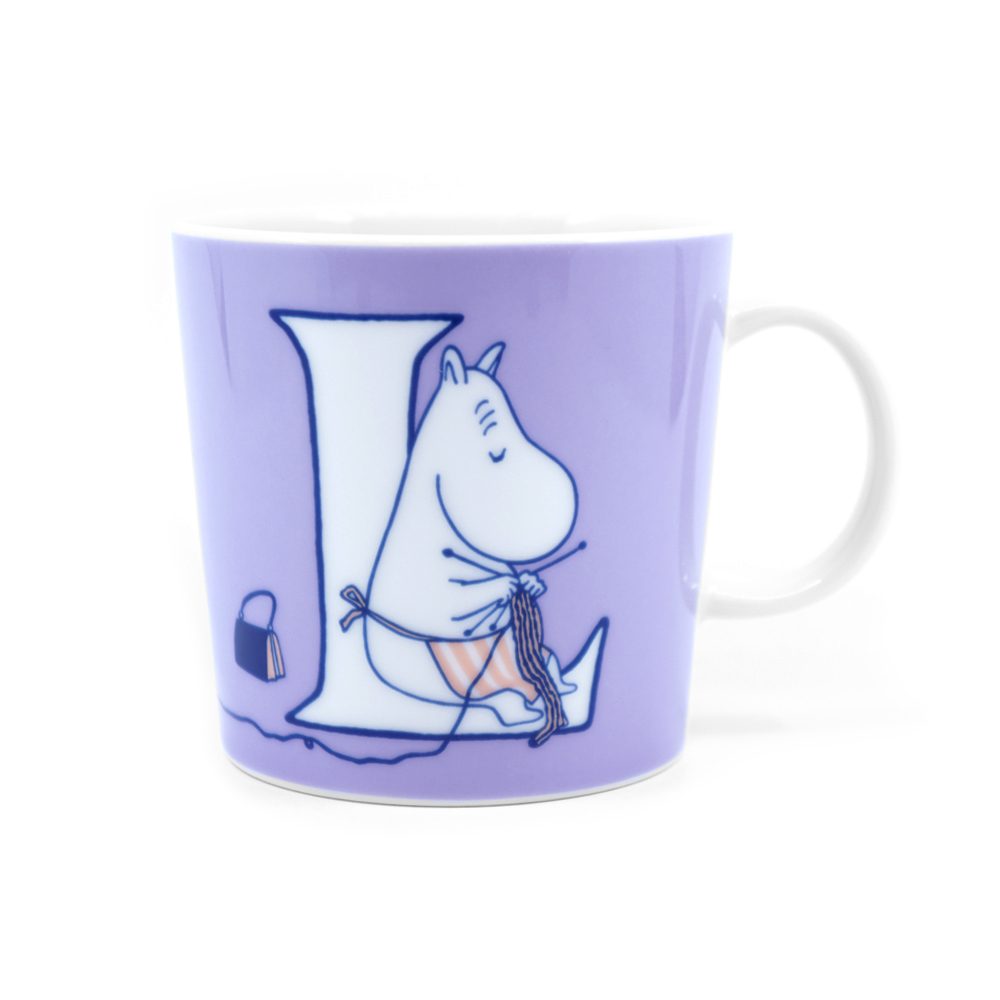 Moomin mug ABC L 0,4L - Moominmugs.com