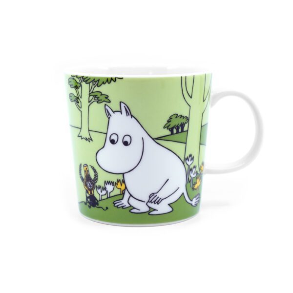 Moomin mug Moomintroll Grassgreen - Moominmugs.com