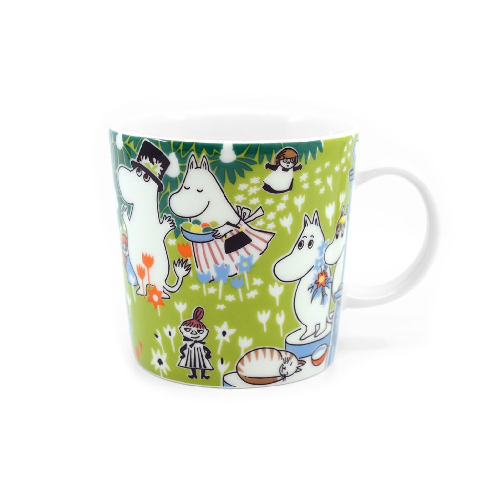 Moomin mug Tove's Jubilee with glasses - Moominmugs.com