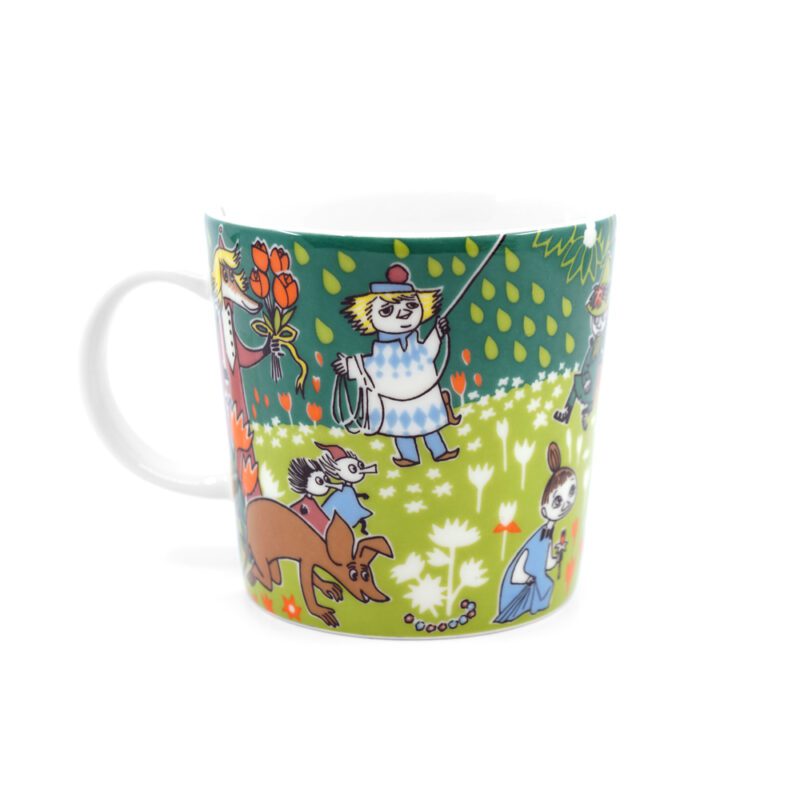 Moomin mug Tove's Jubilee with glasses - Moominmugs.com