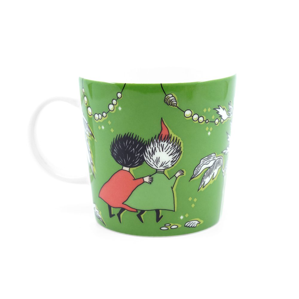 Moomin mug Thingumy And Bob Green - Moominmugs.com