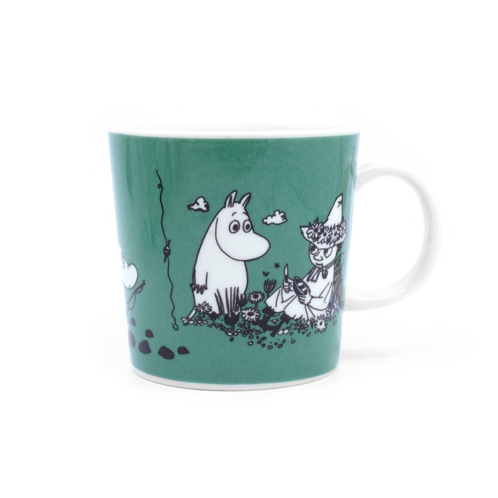 Moomin mug Dark Green - Moominmugs.com