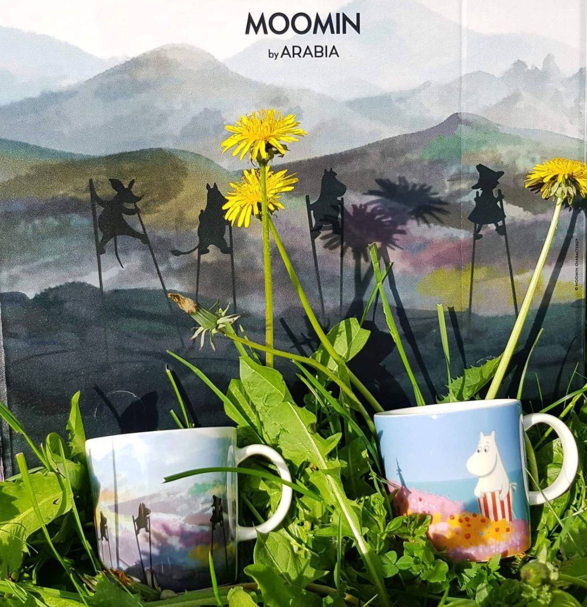 Moomin mug The Fire Spirit - Moominmugs.com