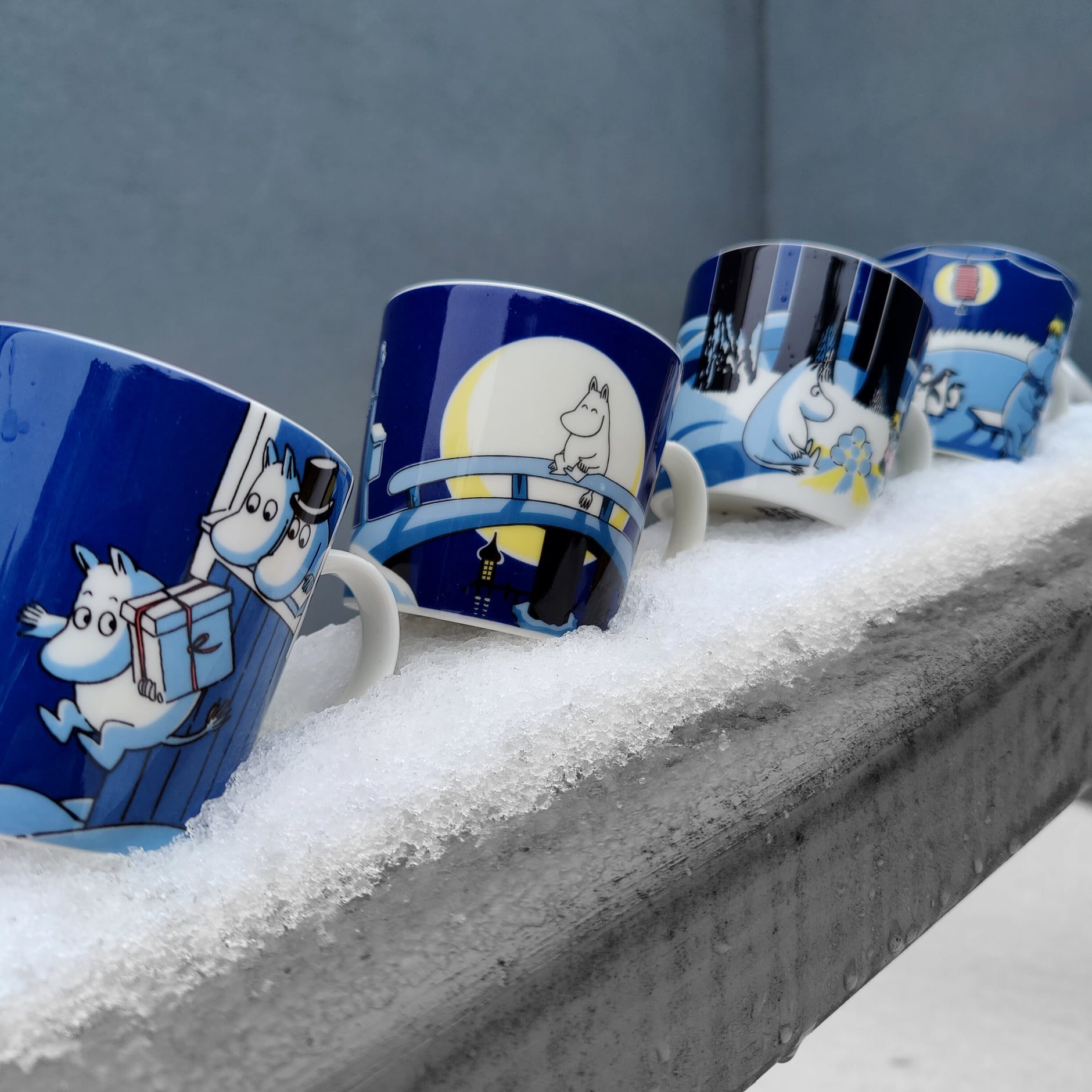Moomin mug Winternight - Moominmugs.com