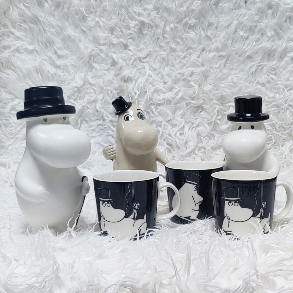 Mummikopp Mummipappa Tenker. - Moominmugs.com