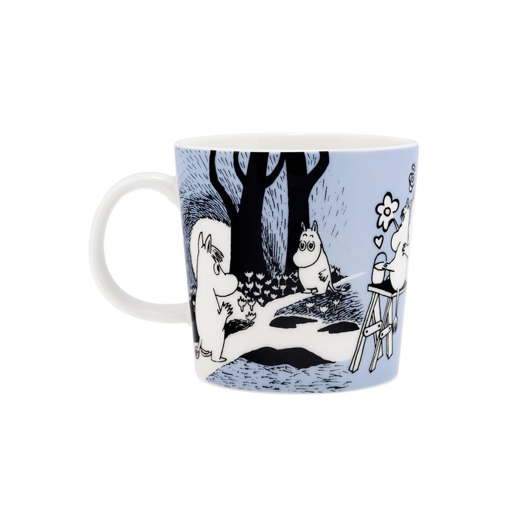 Moomin Mug Love Blue - Moominmugs.com